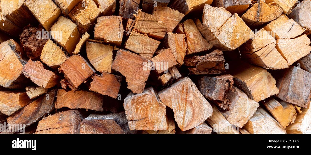 Panorama heap logs in hi-res stock photography and images - Alamy