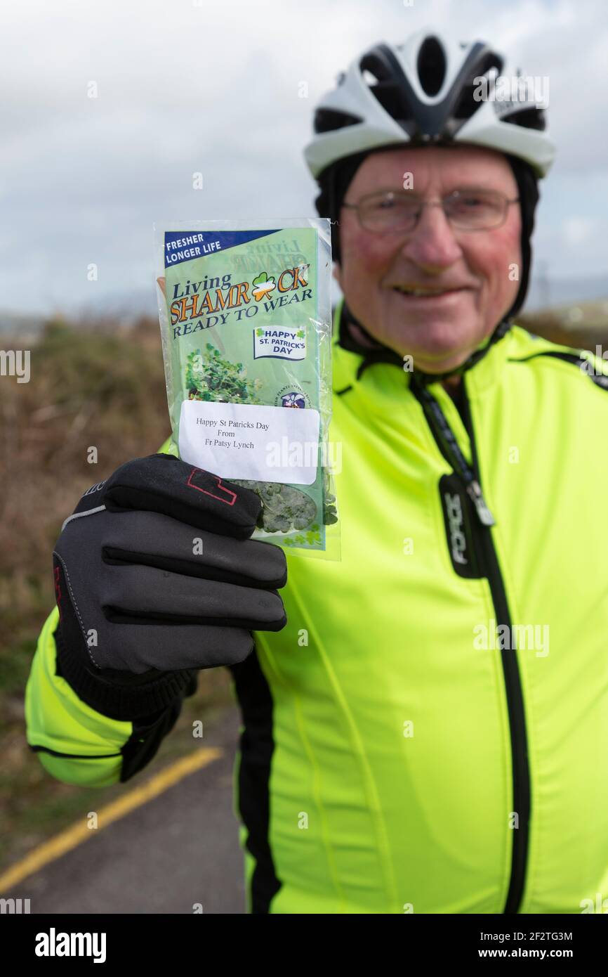 Priest on bicycle hi-res stock photography and images - Alamy