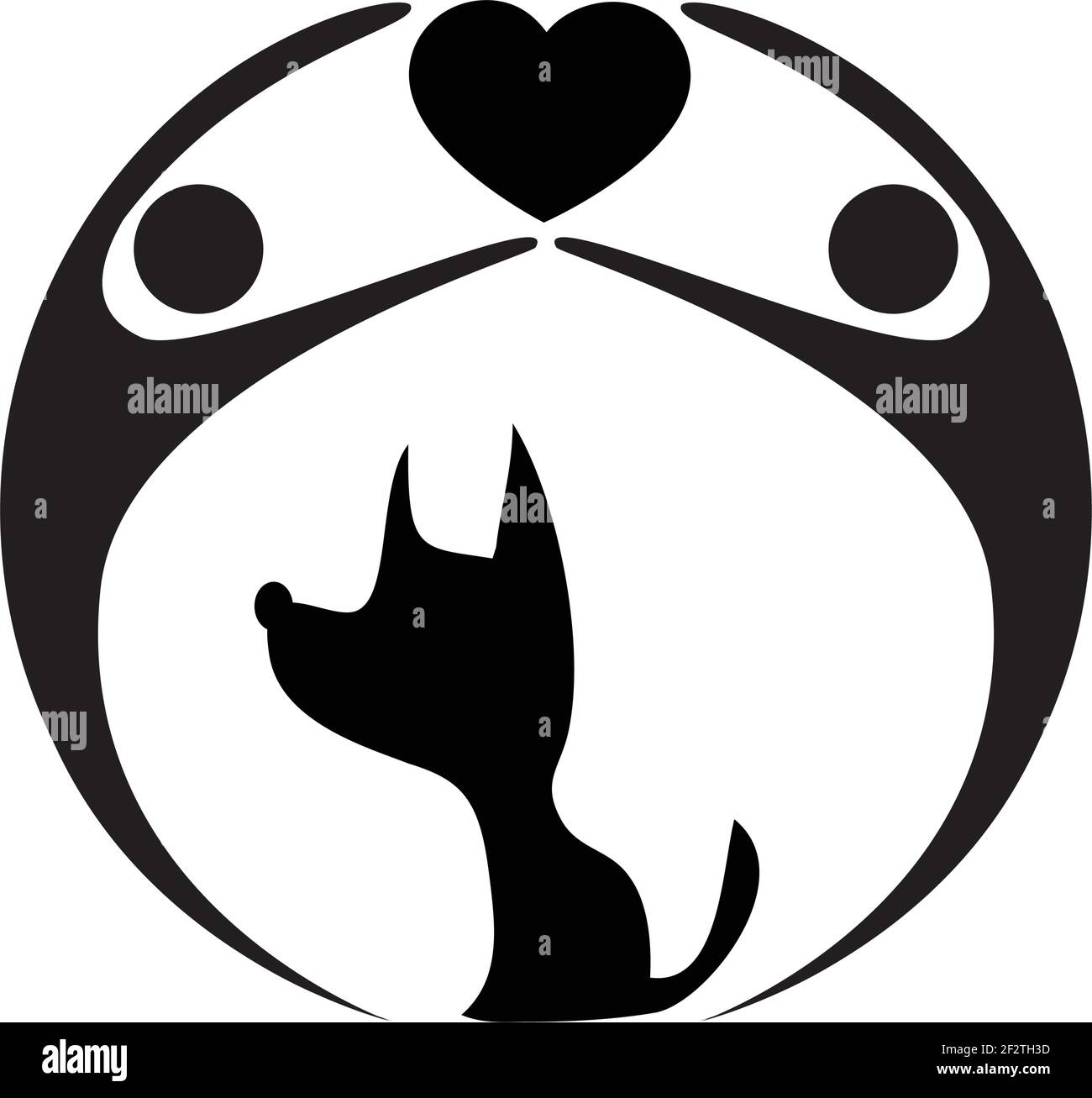 vector design love people man dancing with music icon sigh logo Stock ...