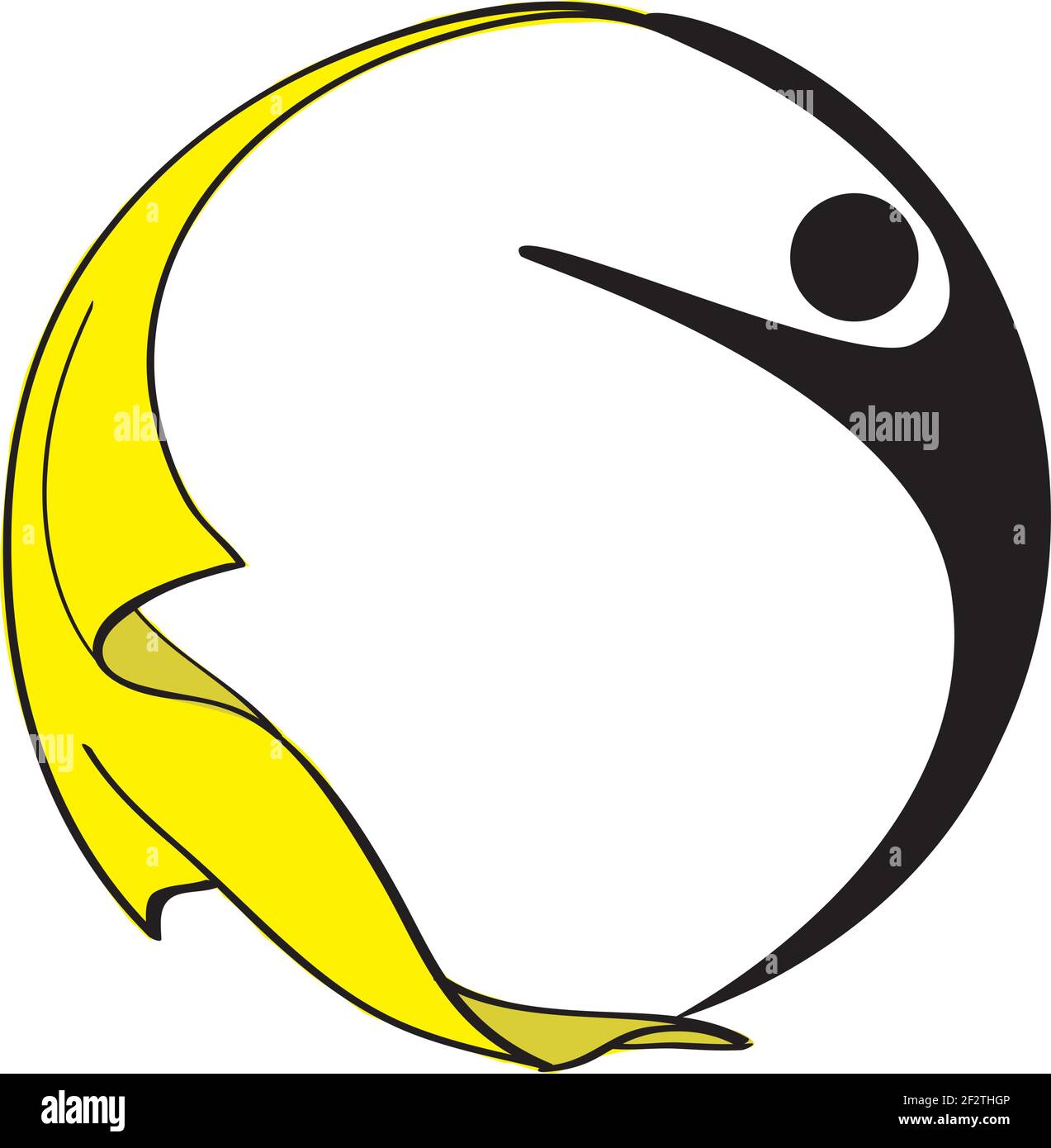 vector design people man dancing icon sigh logo Stock Vector Image ...