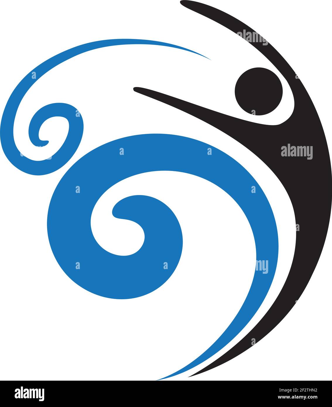 vector design people man dancing icon sigh logo Stock Vector Image ...