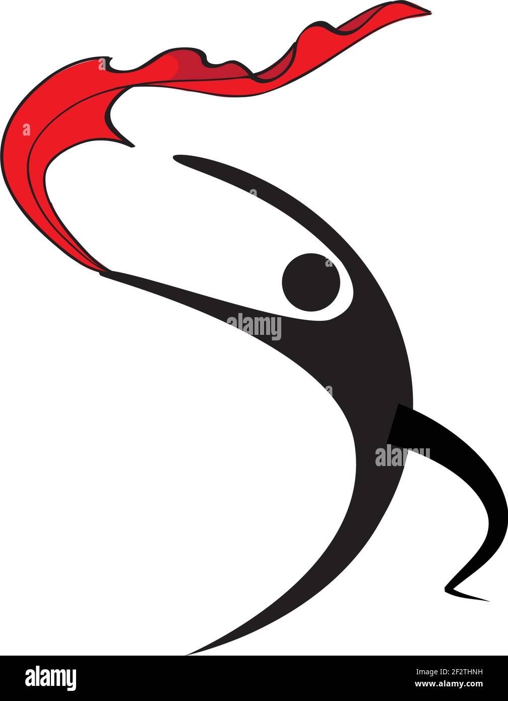 vector design people man dancing icon sigh logo Stock Vector Image ...