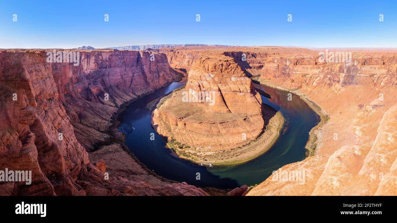 Panoramic view horseshoe bend hi-res stock photography and images - Alamy