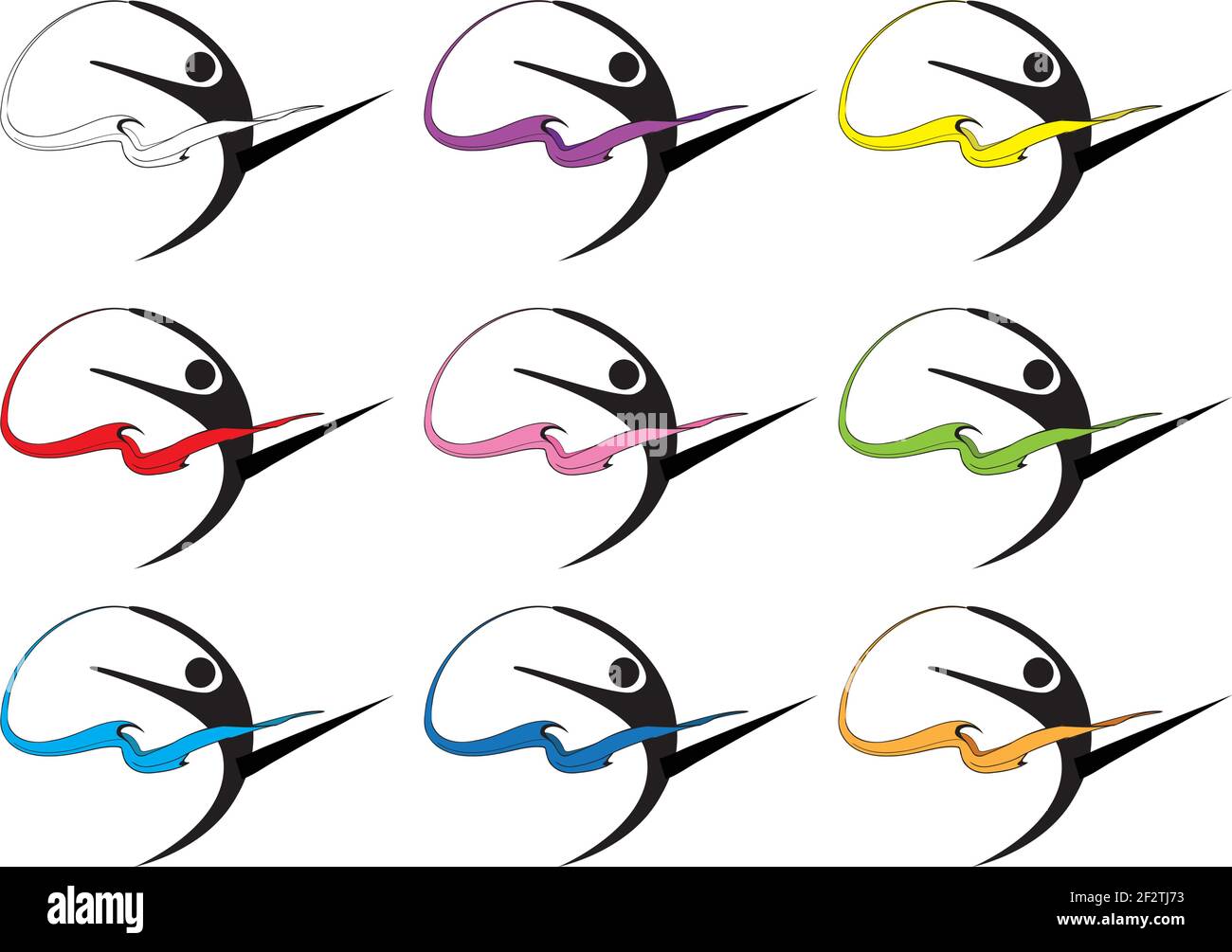 vector design people man dancing icon sigh logo Stock Vector Image ...