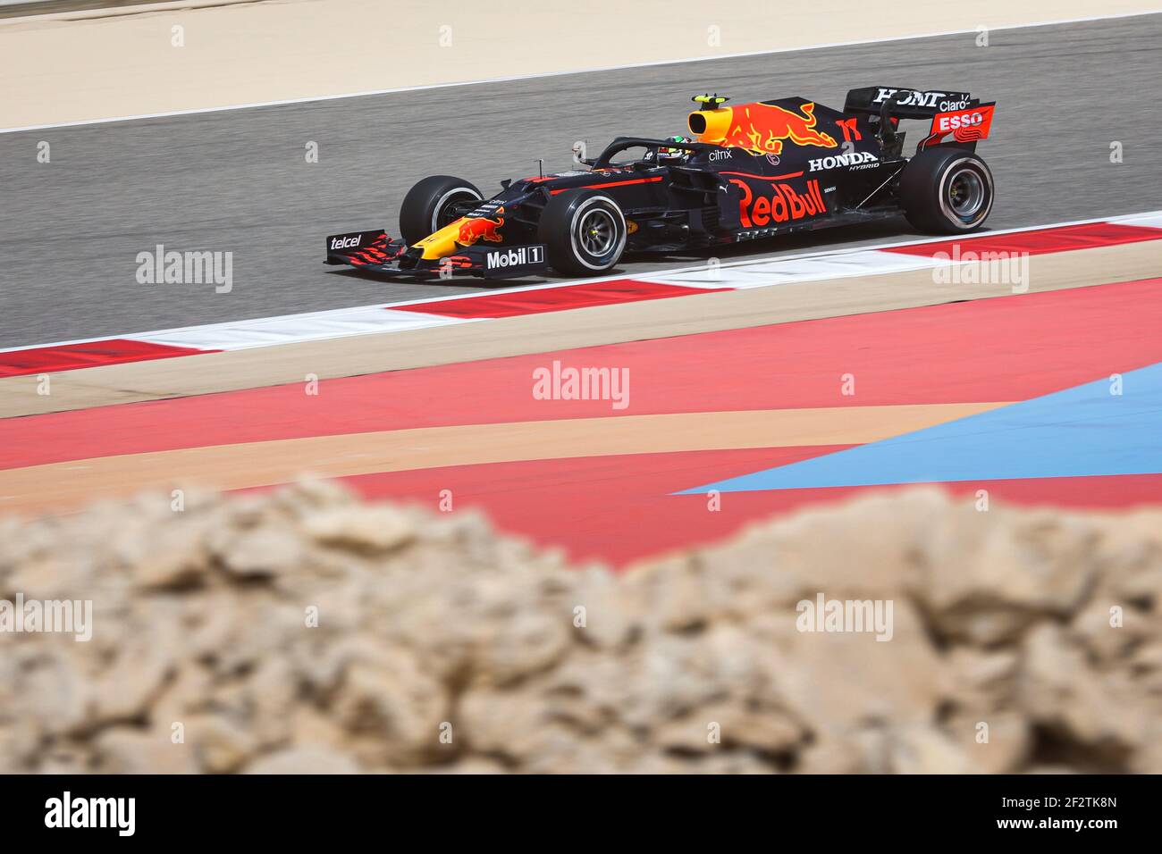 11 PEREZ Sergio (mex), Red Bull Racing Honda RB16B, action during the ...