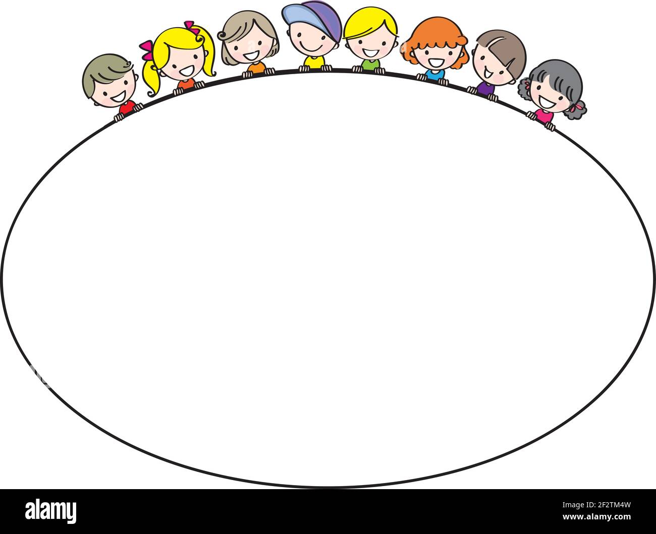vector cartoon children background Stock Vector Image & Art - Alamy