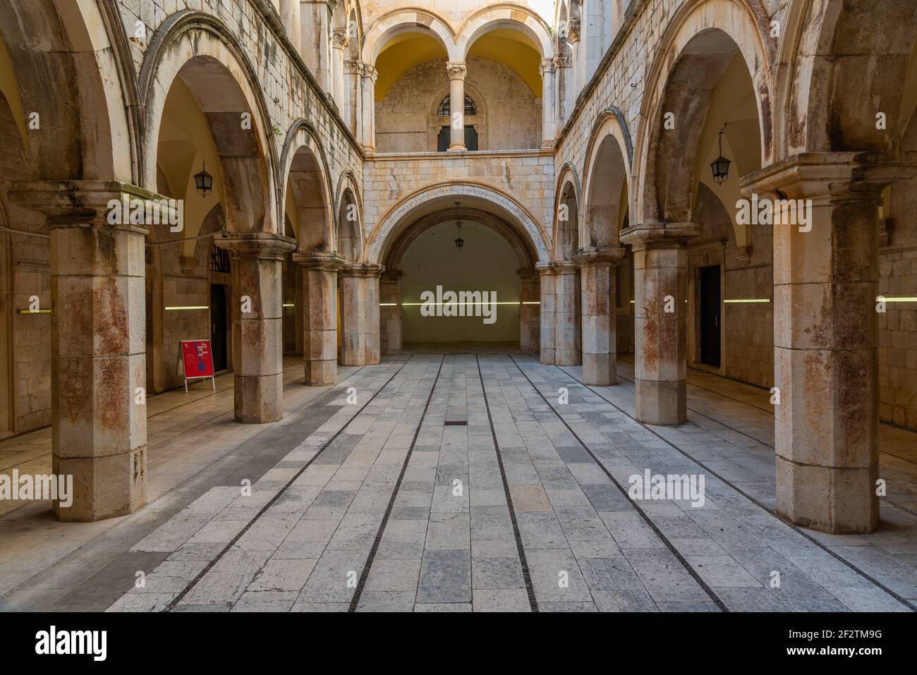 Sponza palace dubrovnik inside hi-res stock photography and images - Alamy
