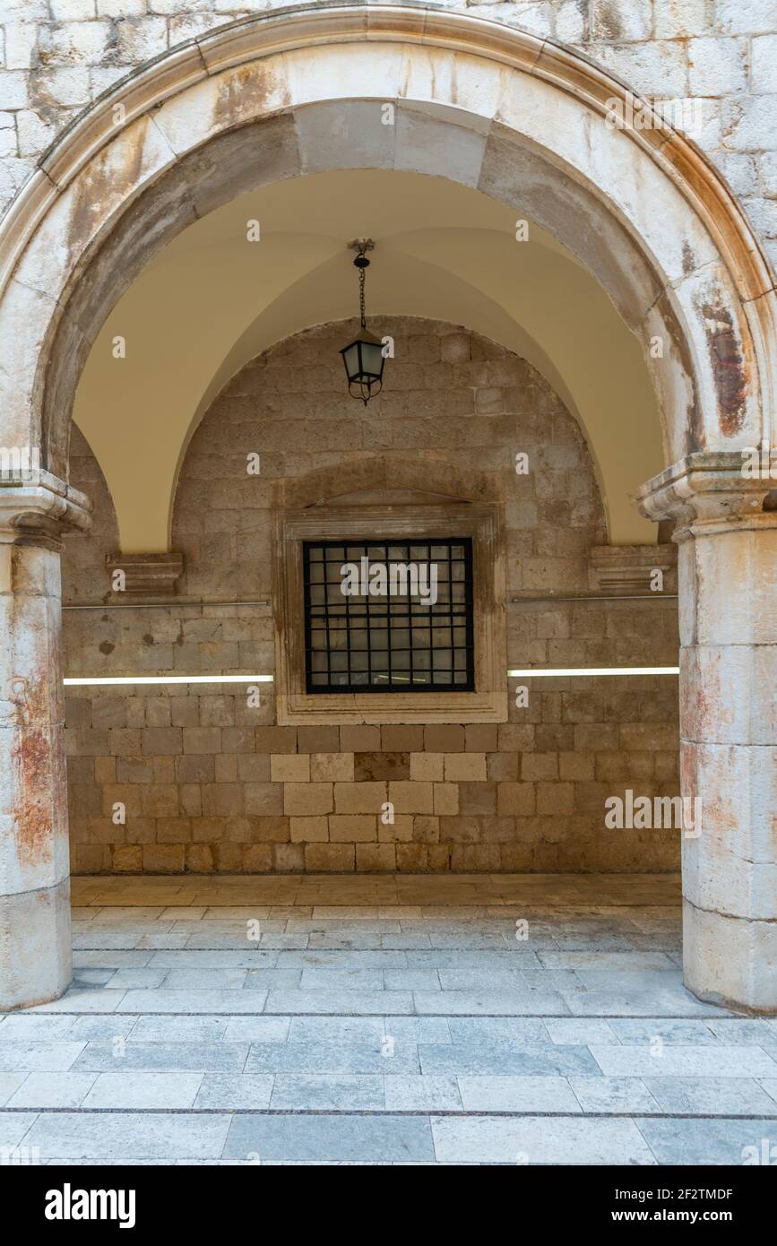 Sponza palace dubrovnik inside hi-res stock photography and images - Alamy