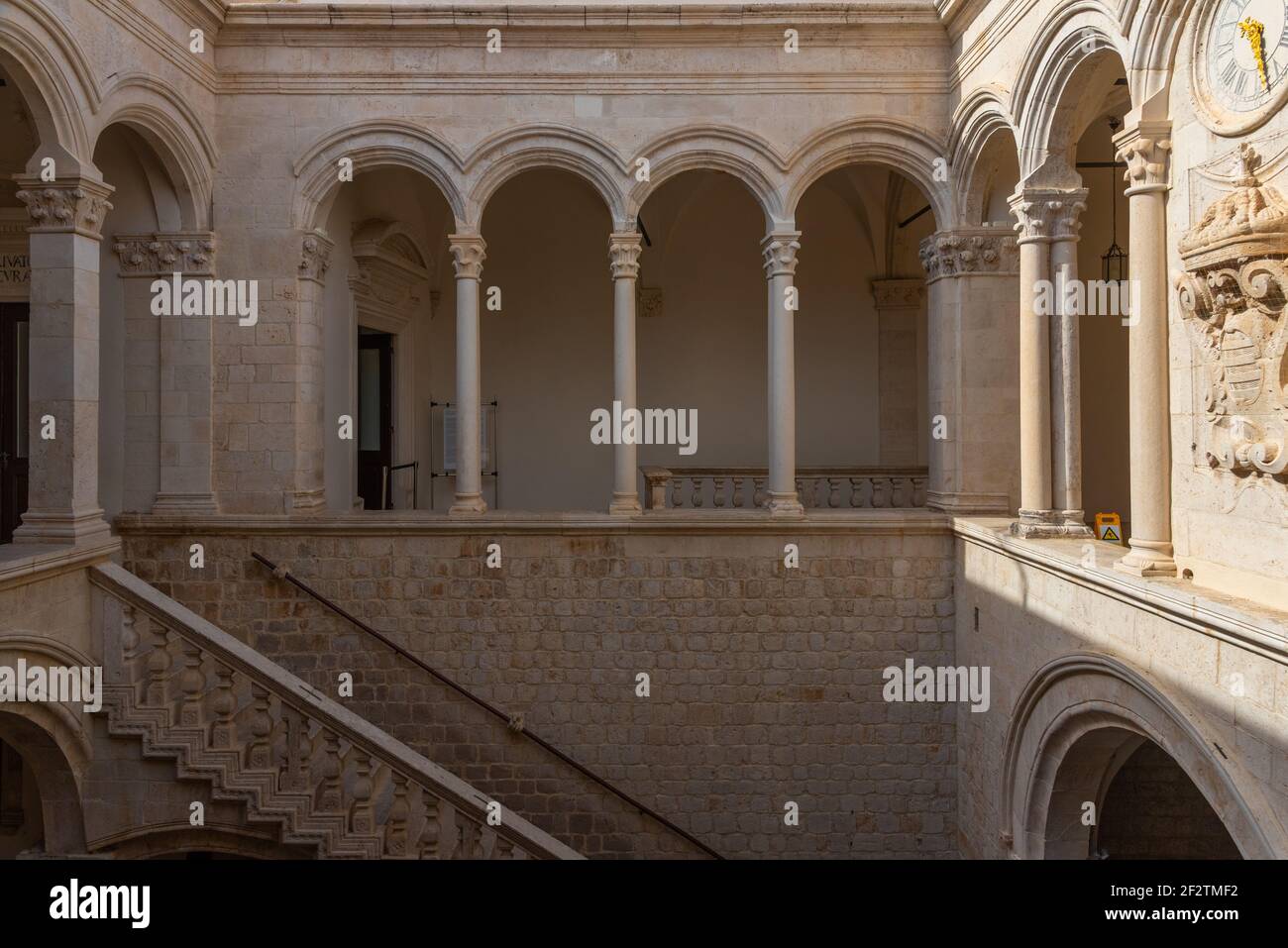 Sponza palace dubrovnik inside hi-res stock photography and images - Alamy