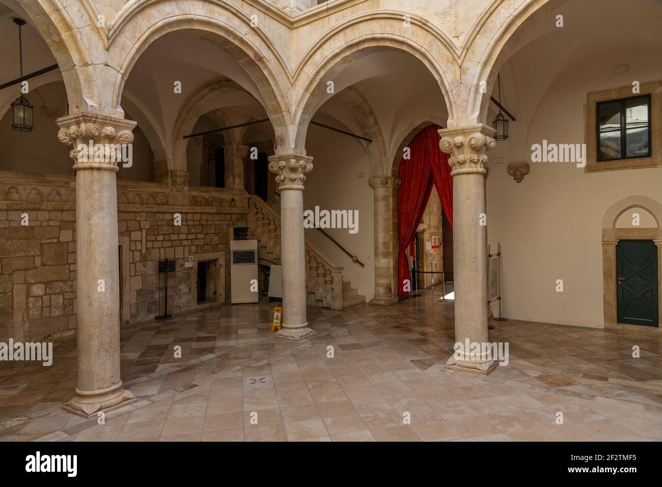 Sponza palace dubrovnik inside hi-res stock photography and images - Alamy