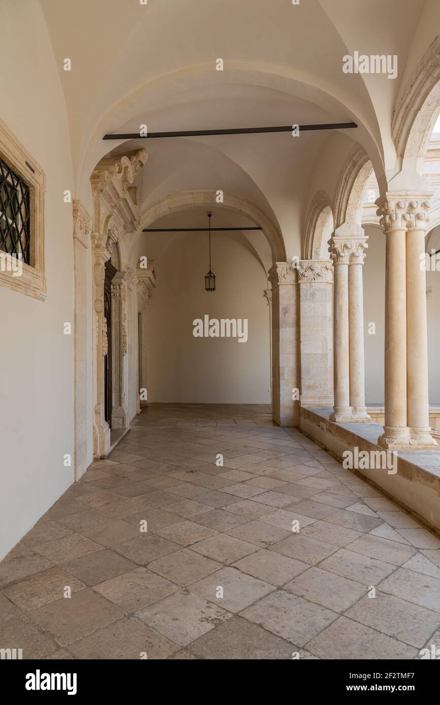 Sponza palace dubrovnik inside hi-res stock photography and images - Alamy