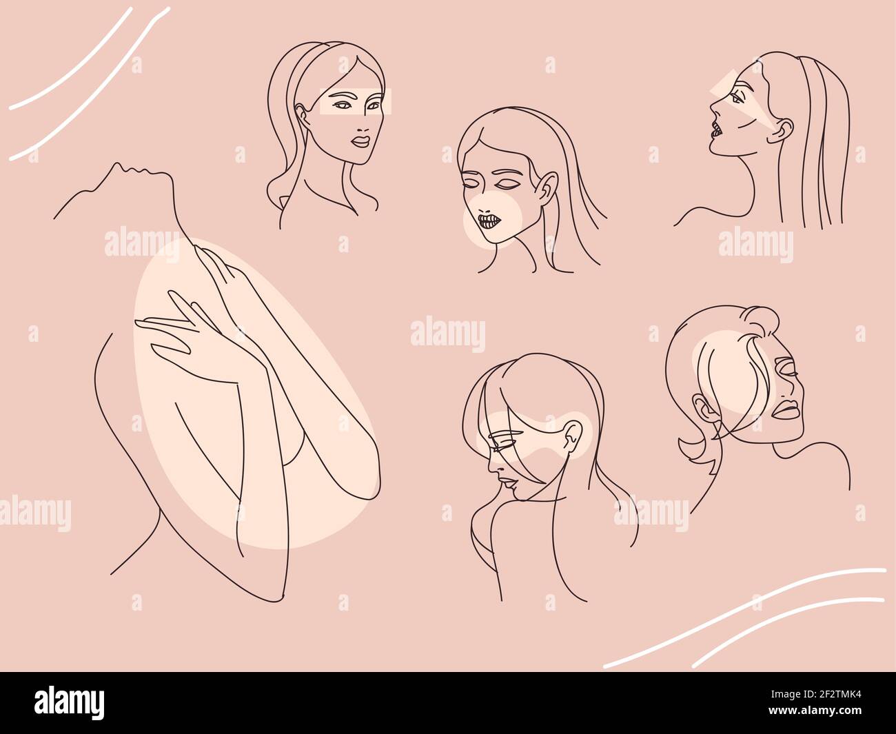 Beauty body woman arms Stock Vector Images - Alamy