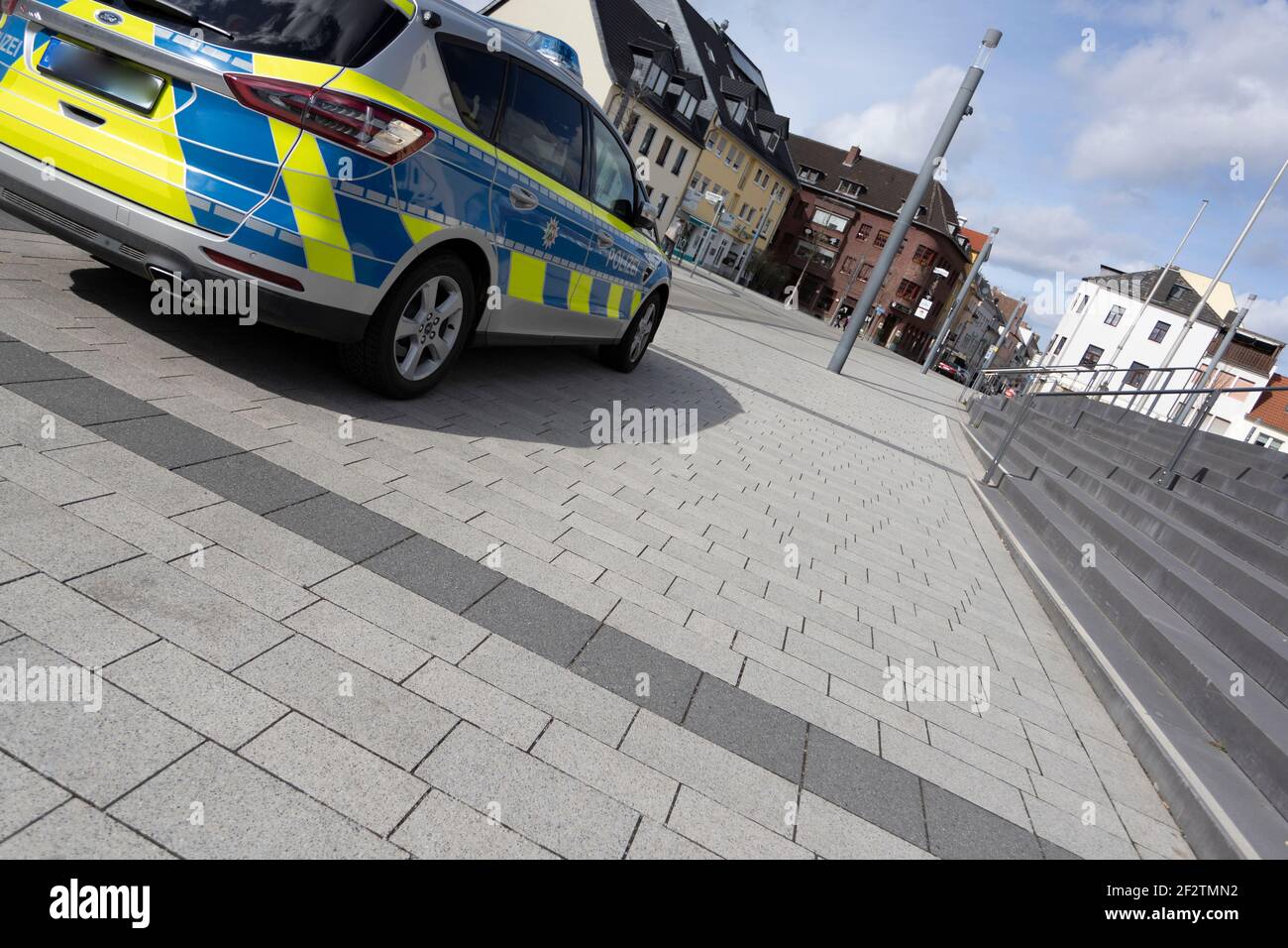 German police car on white hi-res stock photography and images - Alamy