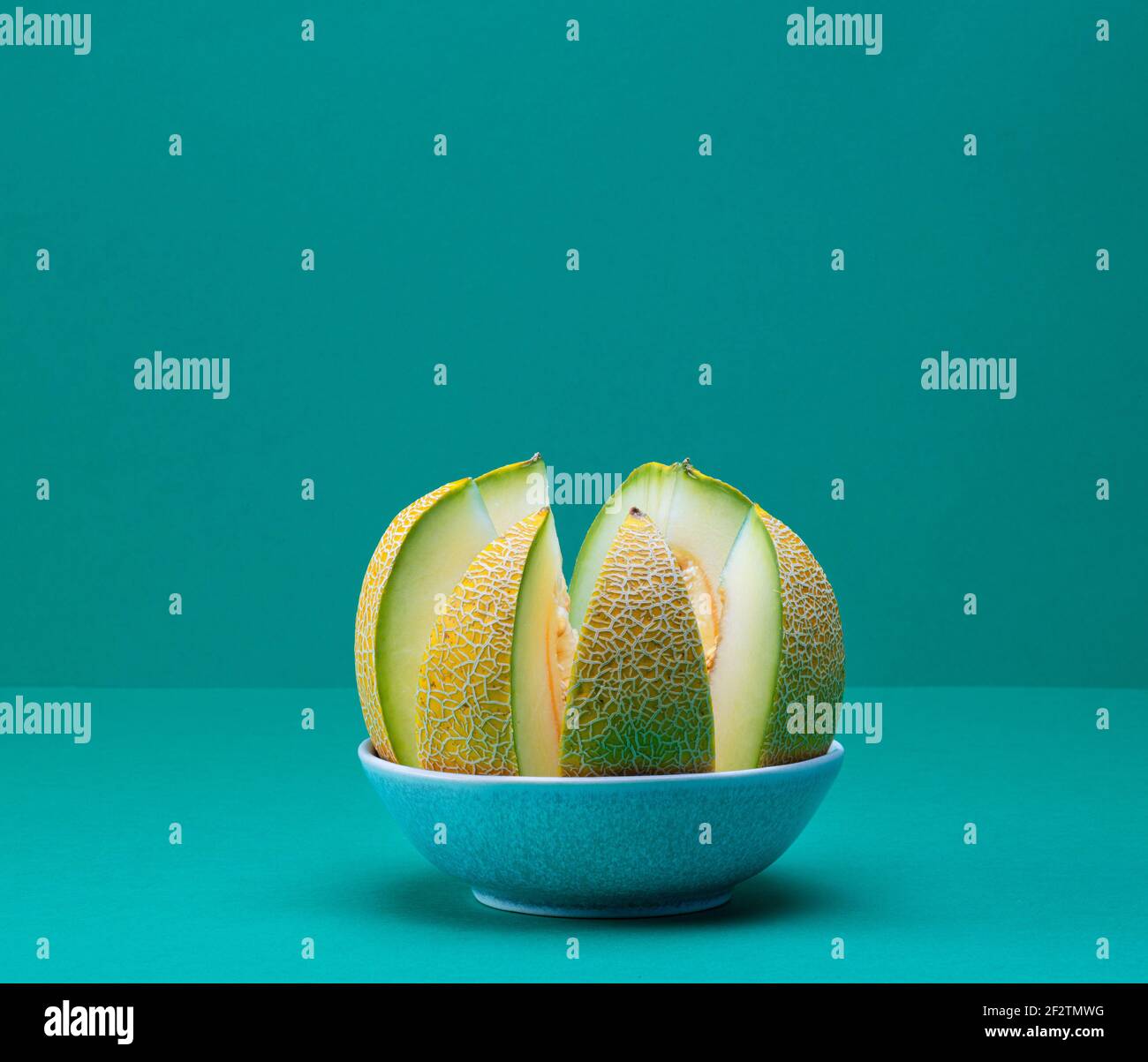 Cantaloupe Melon Skin Green Texture High Resolution Stock Photography ...
