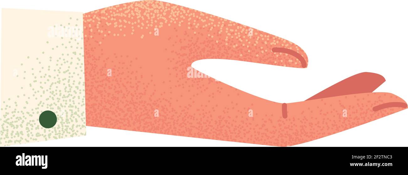 open palm hand gesture icon Stock Vector Image & Art - Alamy