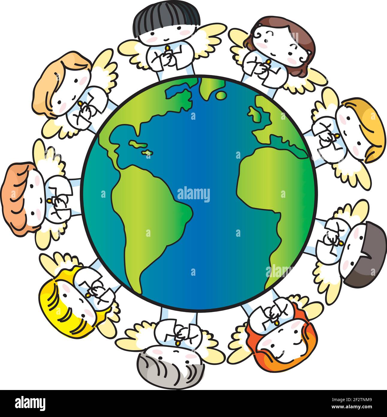 Angle man Stock Vector Images - Alamy