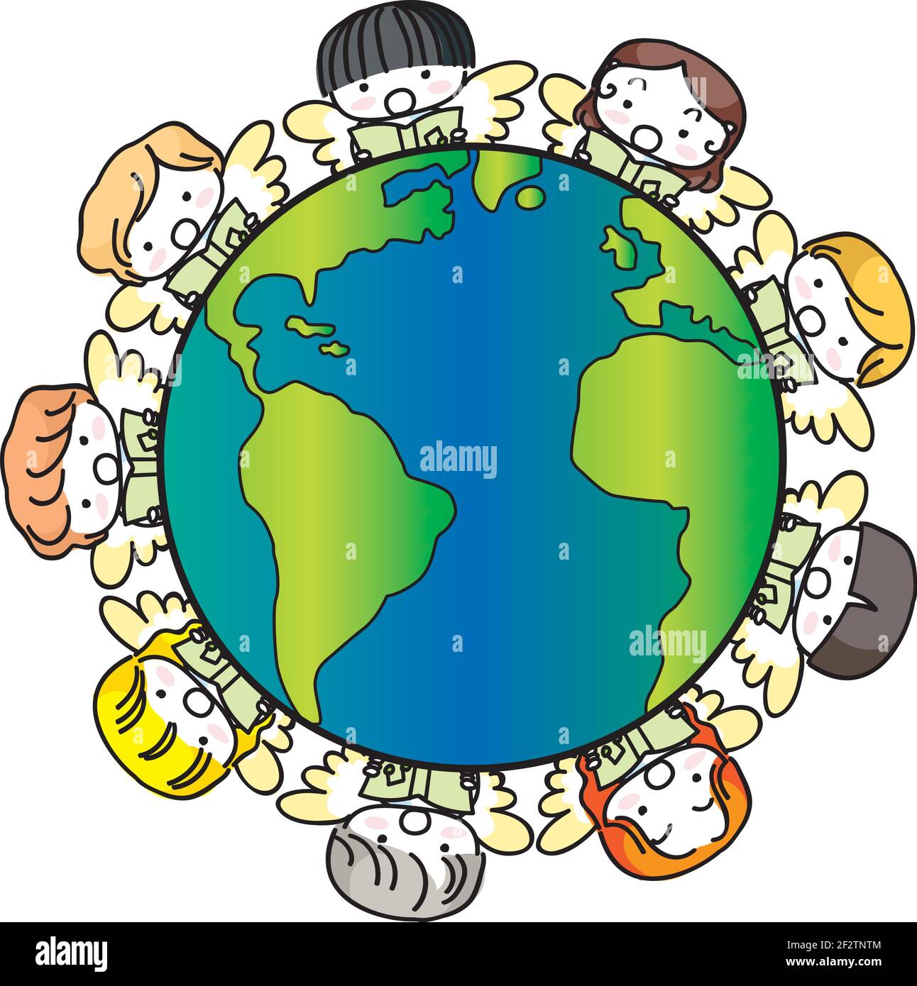 Children of earth hi-res stock photography and images - Alamy