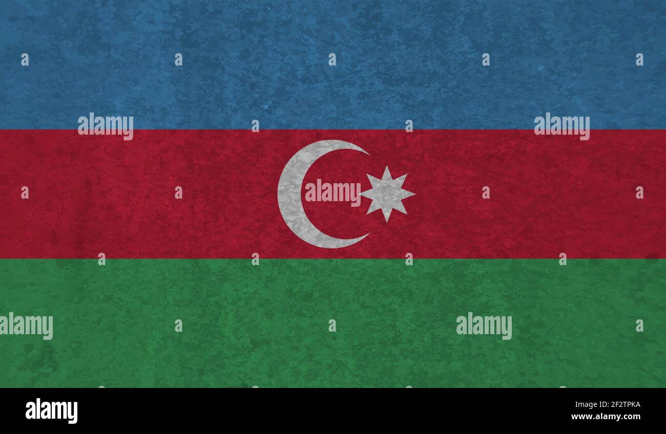 Azerbaijan flag waving on Stock Vector Images - Alamy