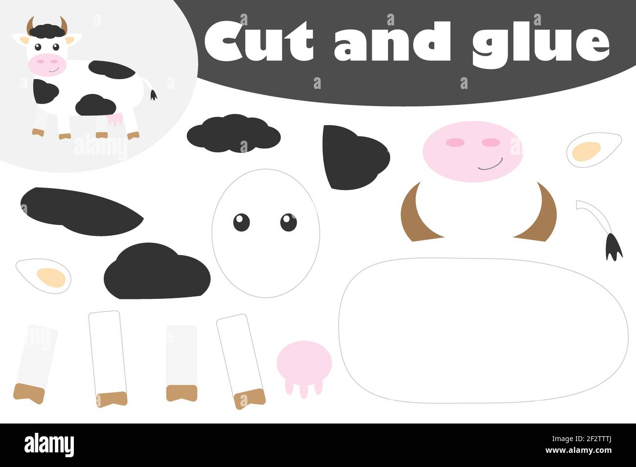 Cow parts illustration hi-res stock photography and images - Alamy