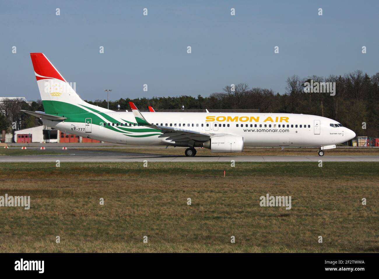 Tajik somon air boeing hi-res stock photography and images - Alamy