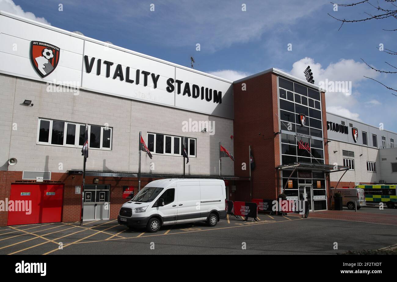 A view of the ground before the Sky Bet Championship match at Vitality ...
