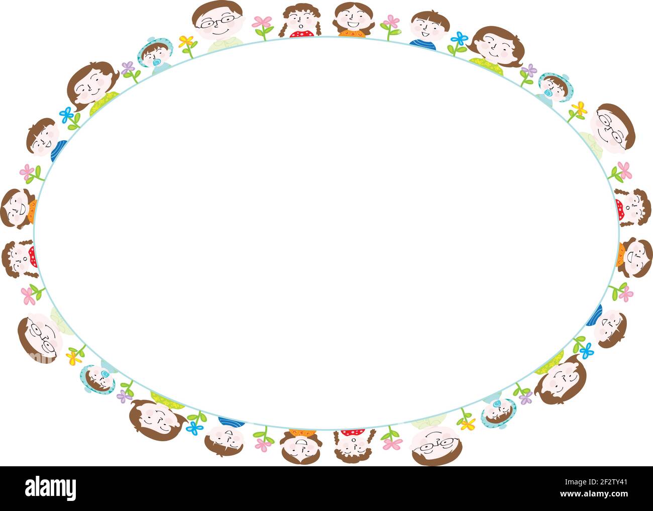 Brothers and sisters vector vectors hi-res stock photography and images ...