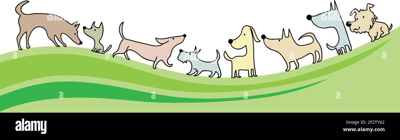 vector dog puppy background Stock Vector Image & Art - Alamy