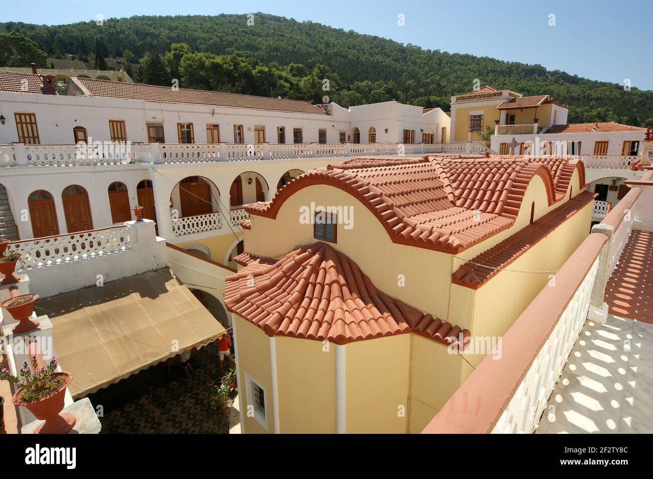 Panormitis monastery, Symi island, Greece--is the most important place ...