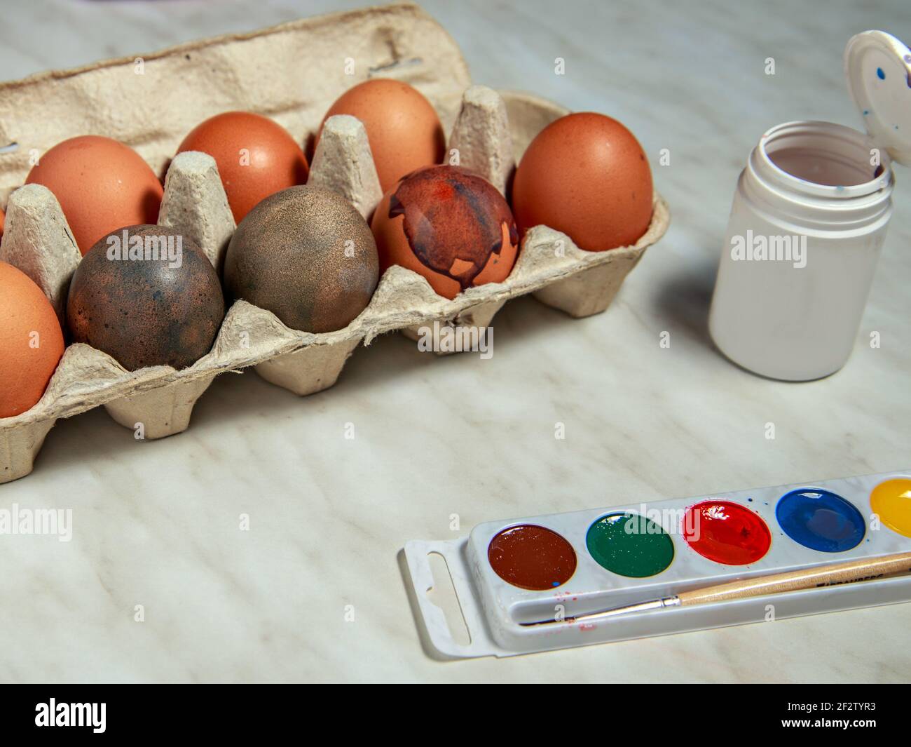 Painted eggs emotion hi-res stock photography and images - Alamy