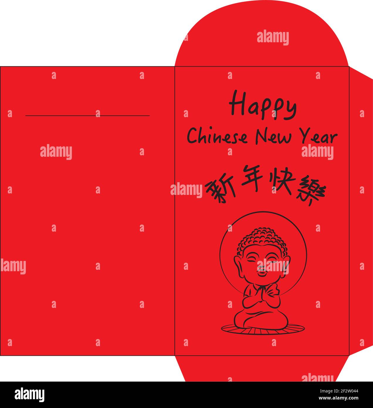 Red envelope design Stock Vector Image & Art - Alamy