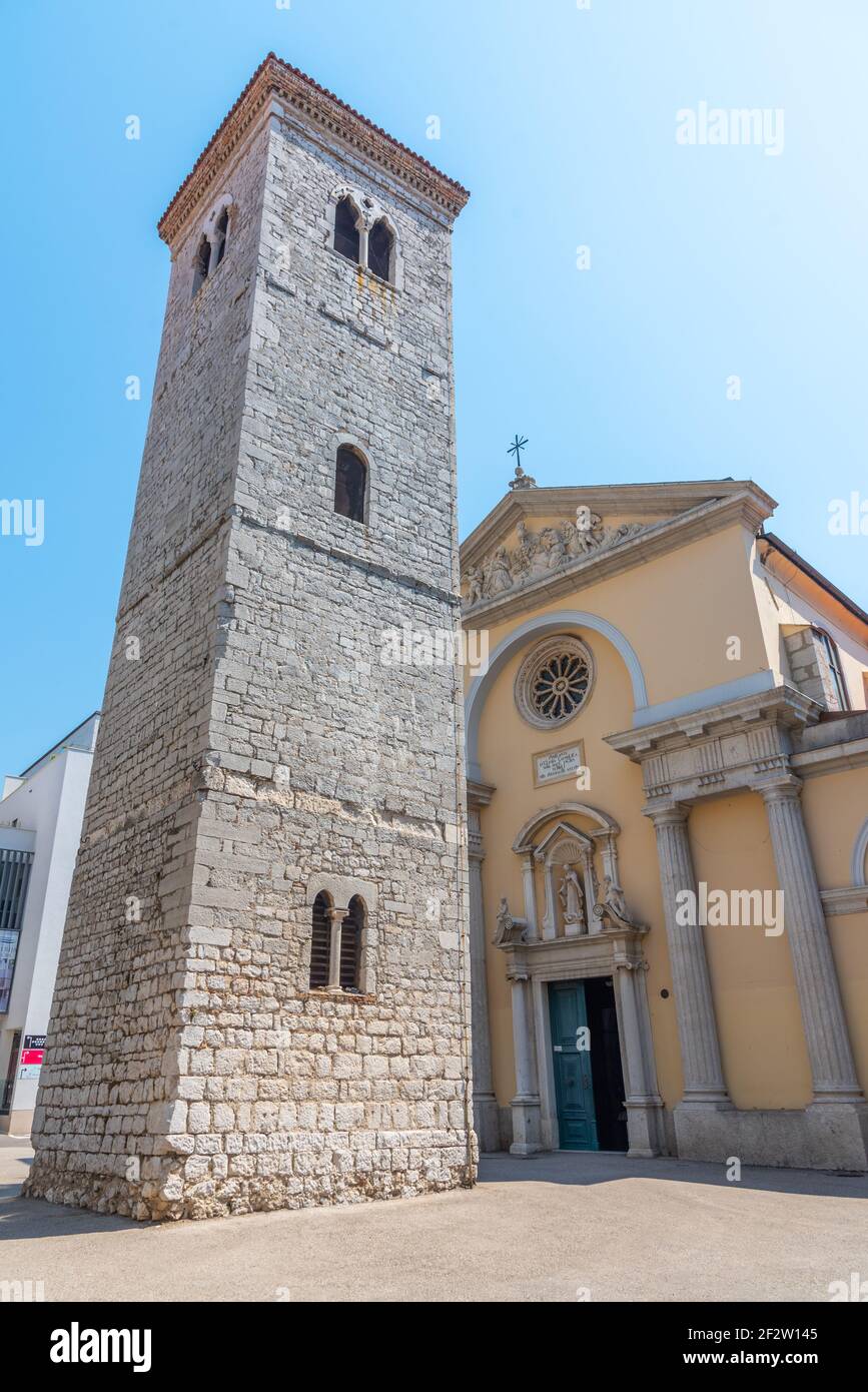 Church of the Assumption of the Blessed Virgin Mary in Rijeka, Croatia ...