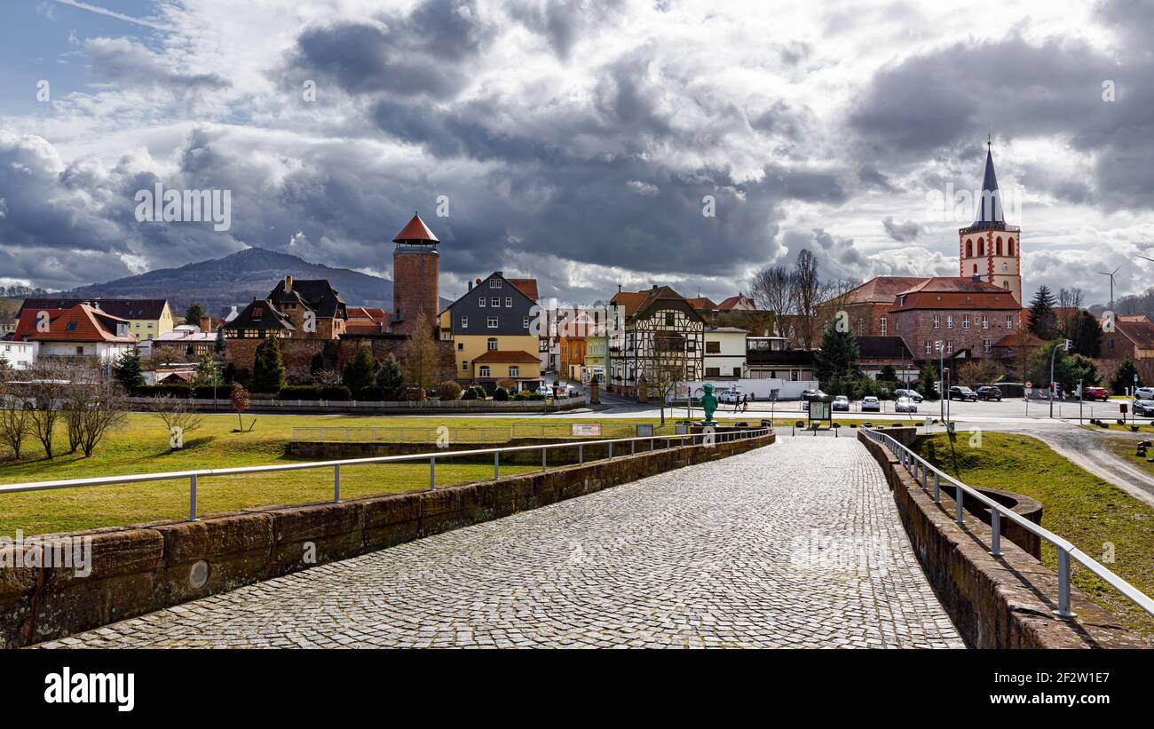 The city of Vacha in Thuringia Stock Photo - Alamy