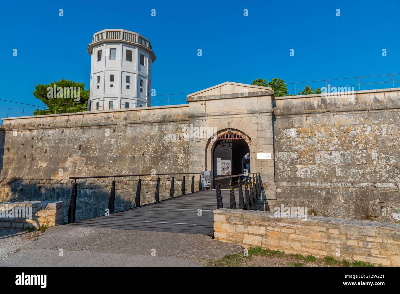 Venetian fortress pula hi-res stock photography and images - Alamy