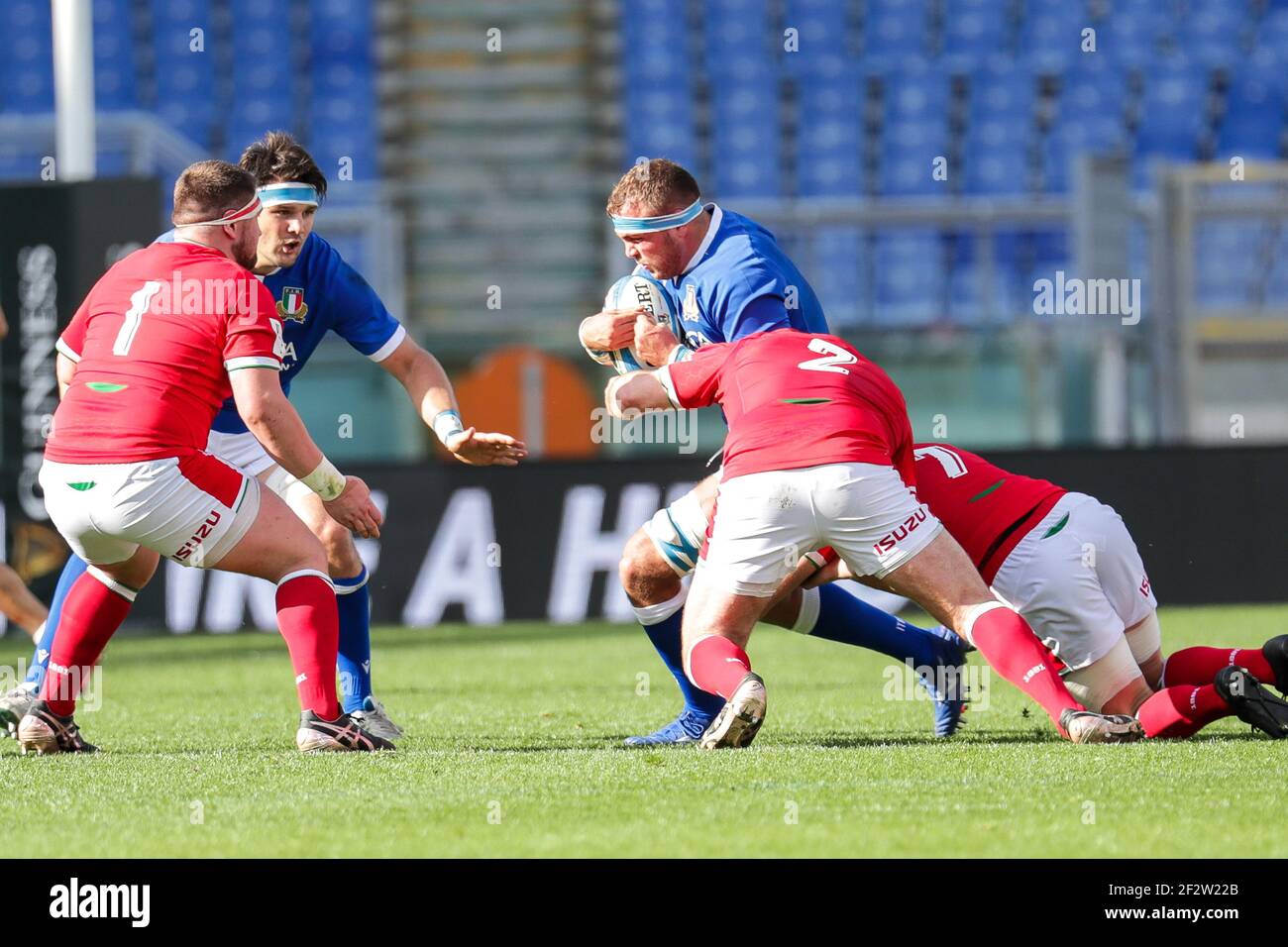 Stadio Olimpico, Rome, Italy, 13 Mar 2021, Niccolò Cannone (Italy ...