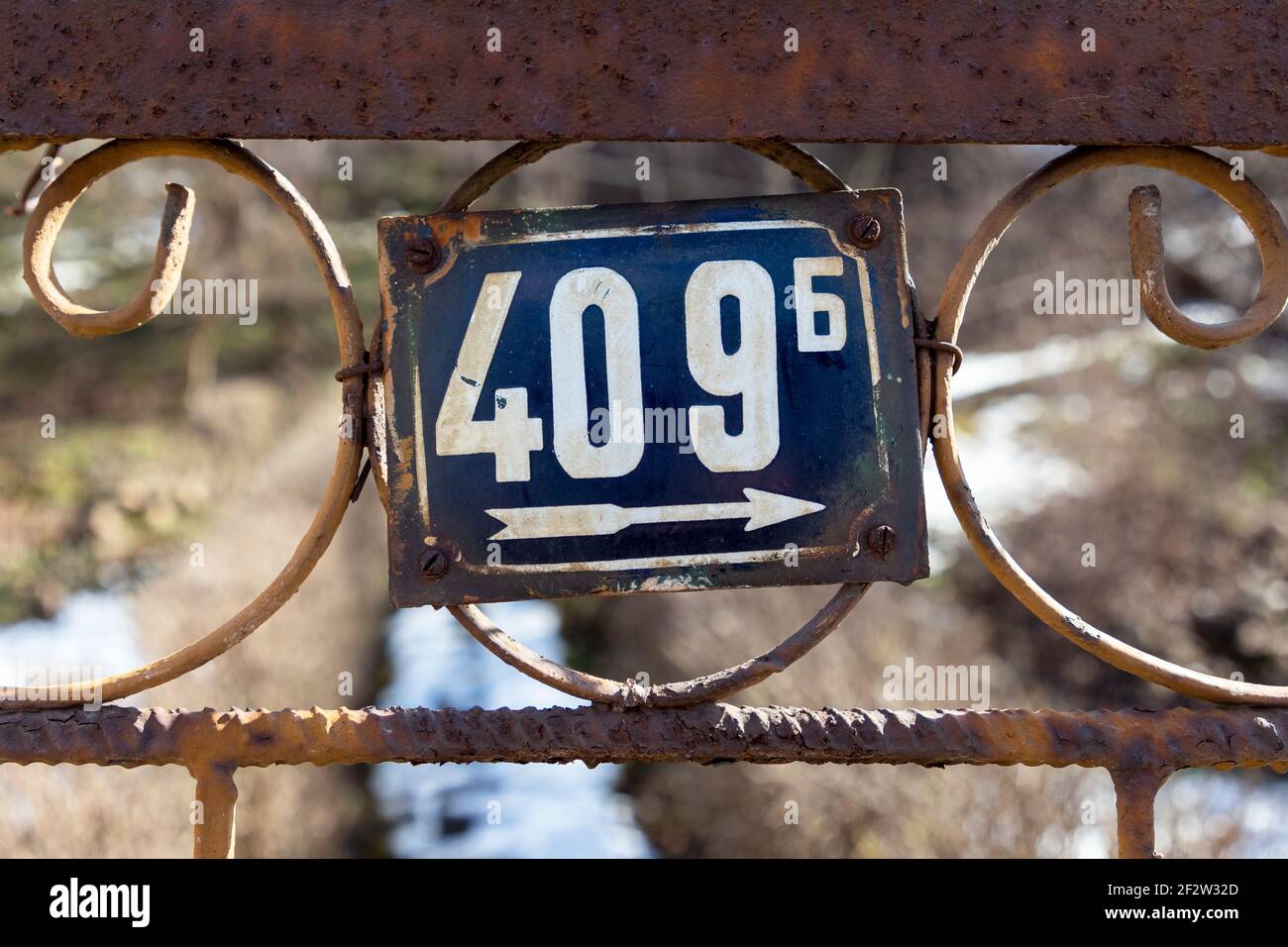 Number 409 hi-res stock photography and images - Alamy