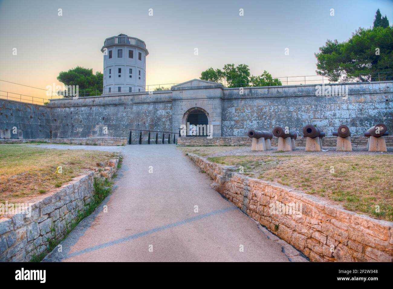 Pula castle kastel hi-res stock photography and images - Alamy