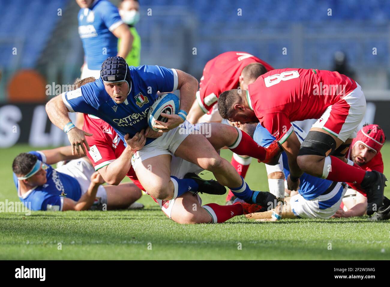 Stadio Olimpico, Rome, Italy, 13 Mar 2021, Luca Bigi (Italy) during ...