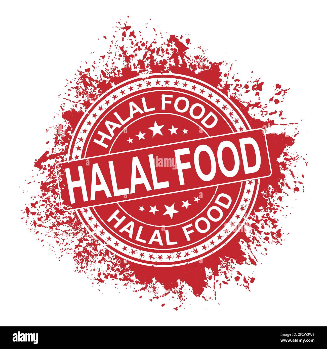 Halal Food Stamp High Resolution Stock Photography and Images - Alamy
