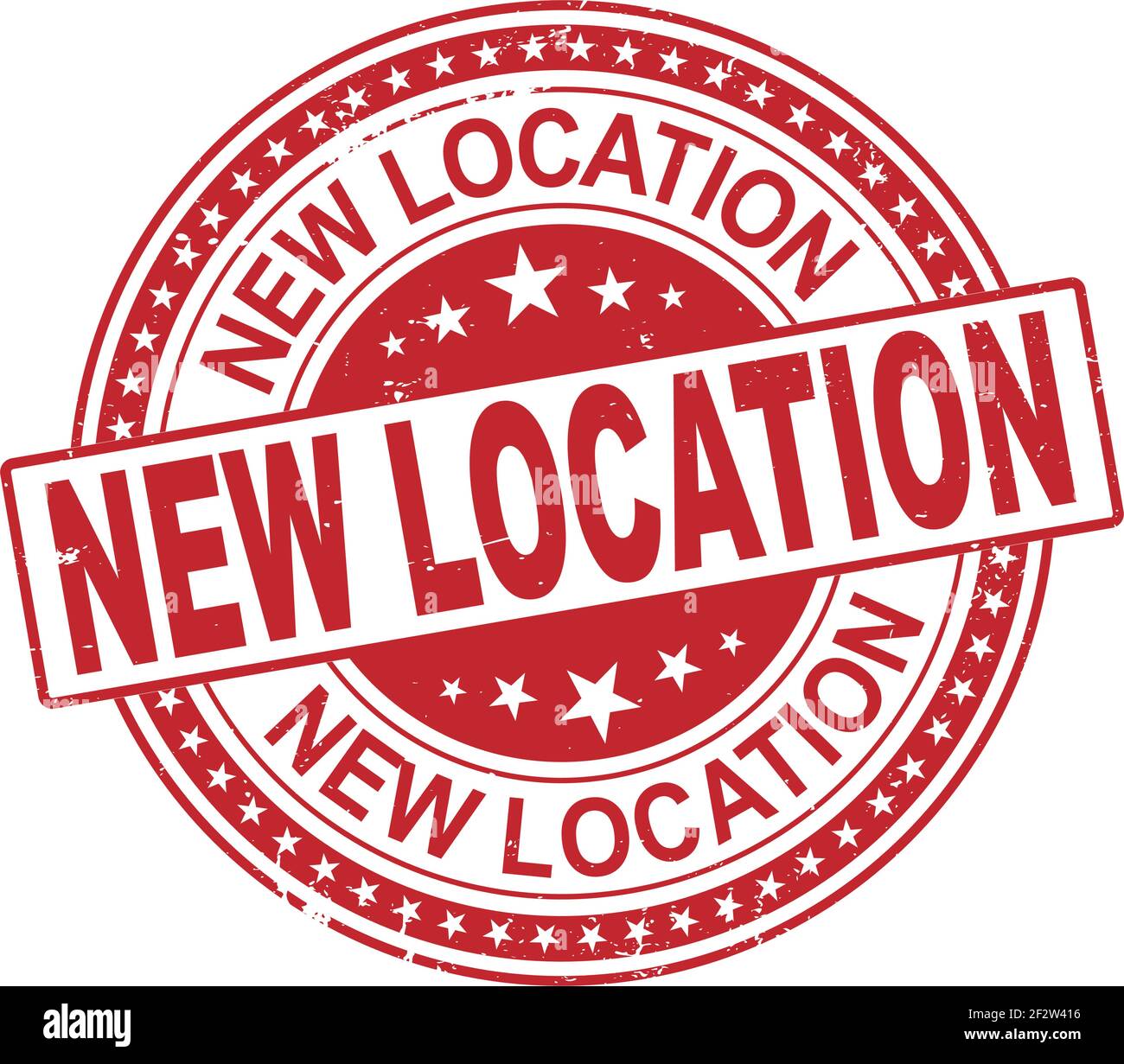 New location sign or stamp on white background, vector illustration ...