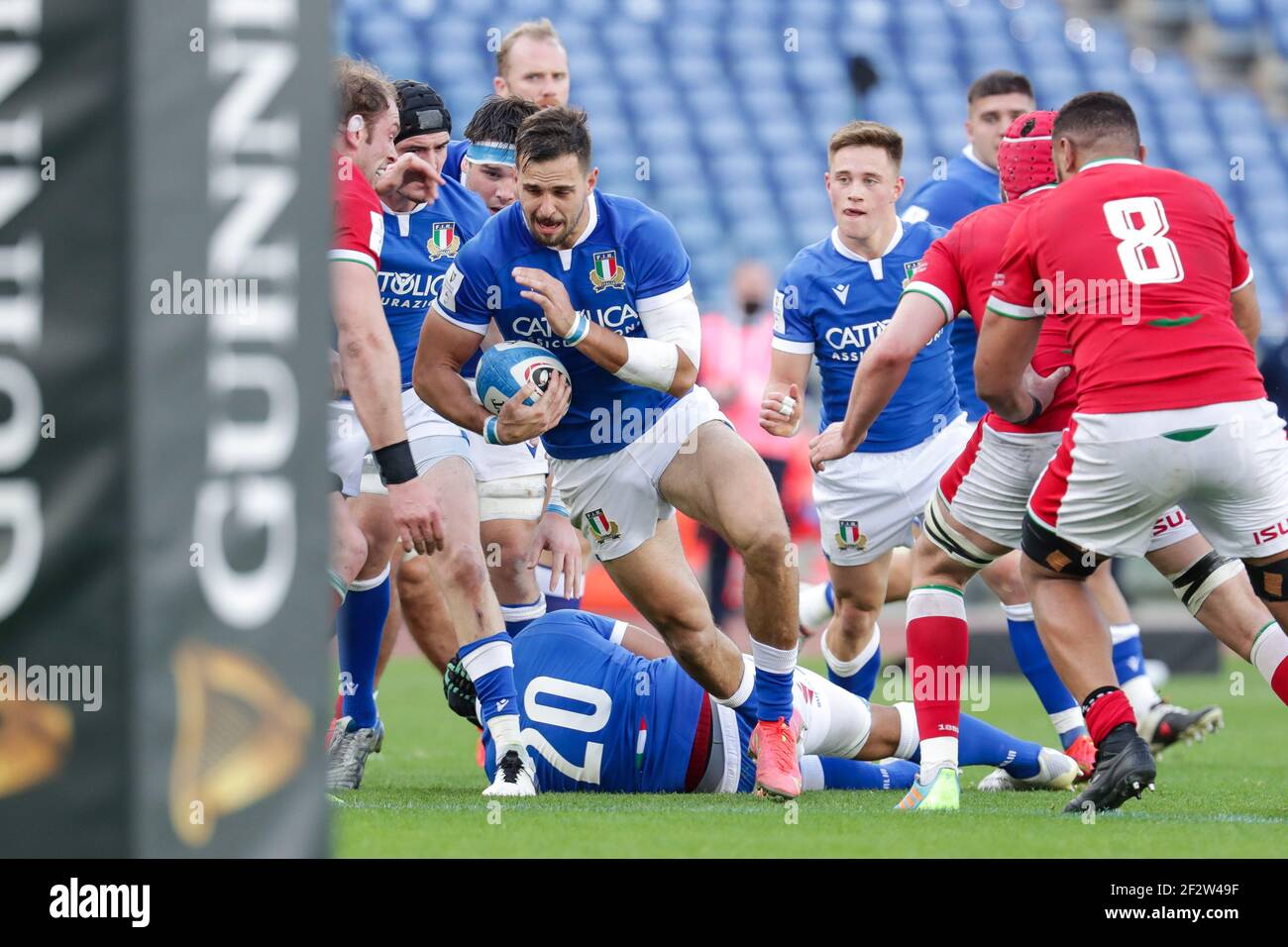 Stadio Olimpico, Rome, Italy, 13 Mar 2021, Mattia Bellini (Italy ...