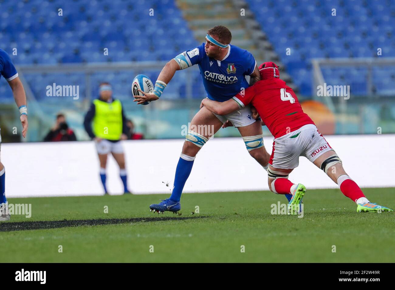 Stadio Olimpico, Rome, Italy, 13 Mar 2021, Niccolò Cannone (Italy ...