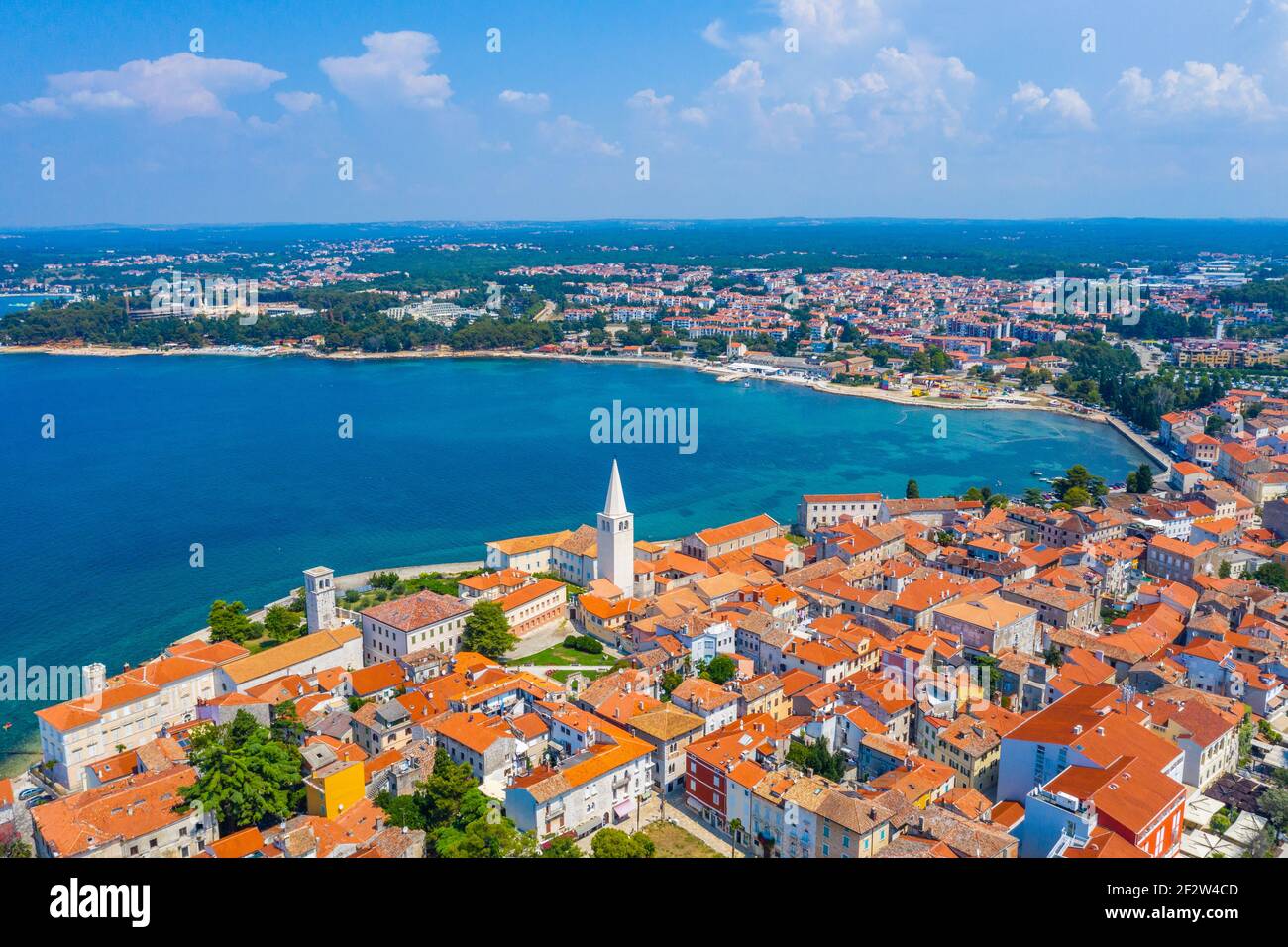 Porec aerial hi-res stock photography and images - Alamy