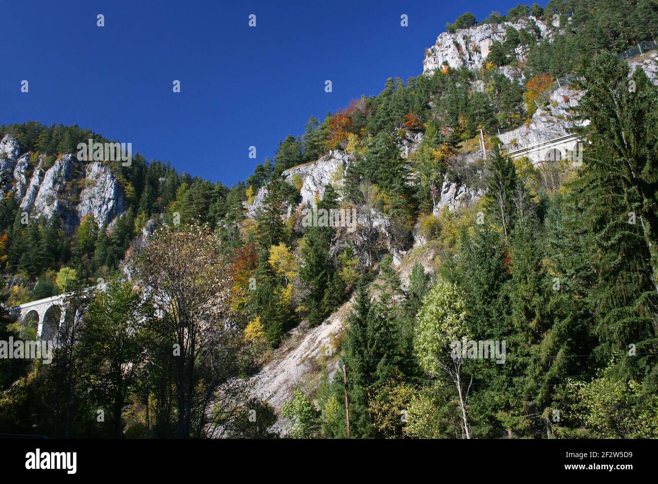 Semmering Railway in Austria,Europe Stock Photo - Alamy