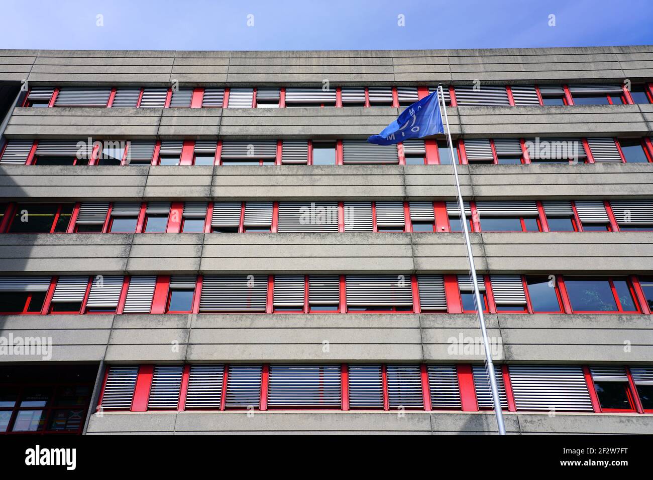 GENEVA, SWITZERLAND -5 APR 2019- Exterior view of the building of the ...