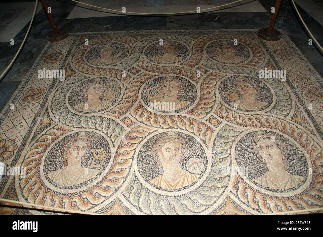 Rhodes Island, Greece, a symbol of Rhodes, of the famous Knights Grand ...