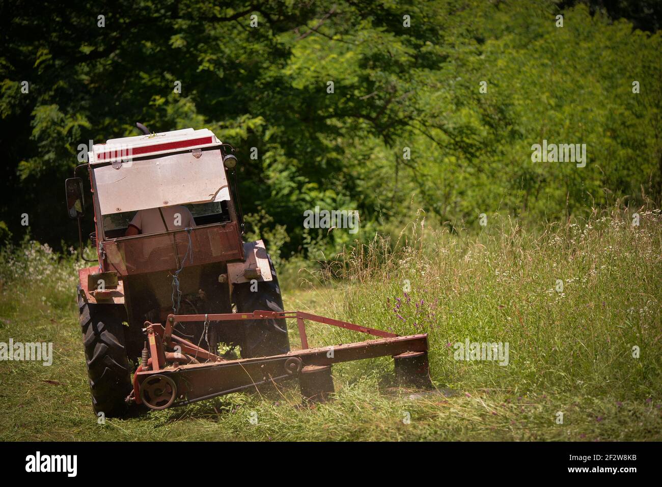 Industrial grass cutting machine hi-res stock photography and images ...