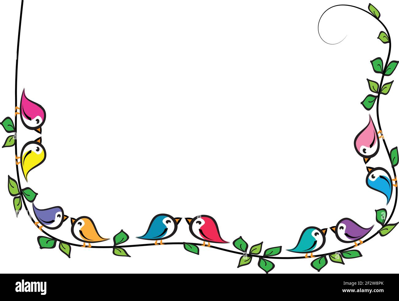 Love Bird Border