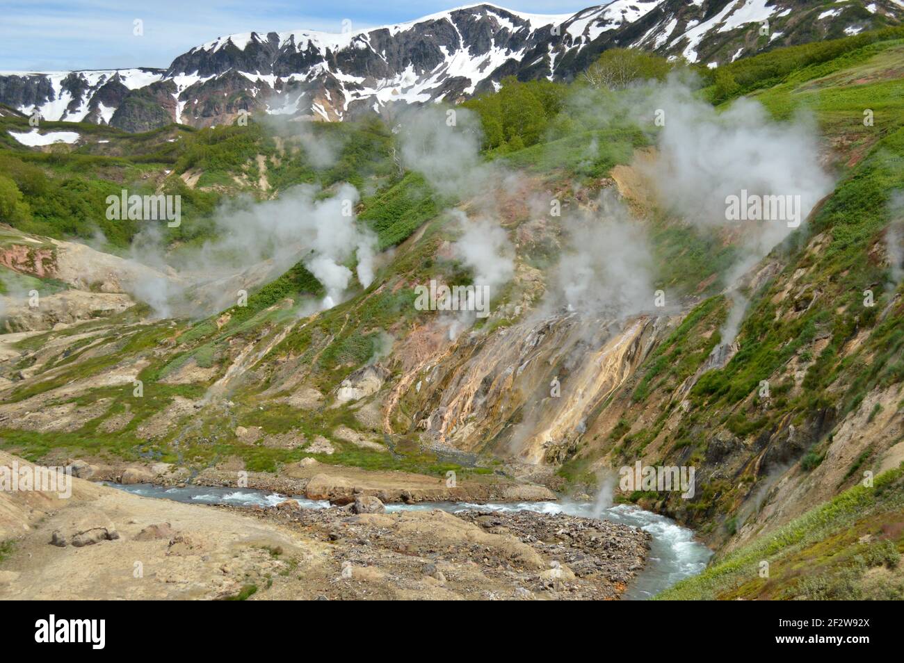 Fumaroles activity hi-res stock photography and images - Alamy