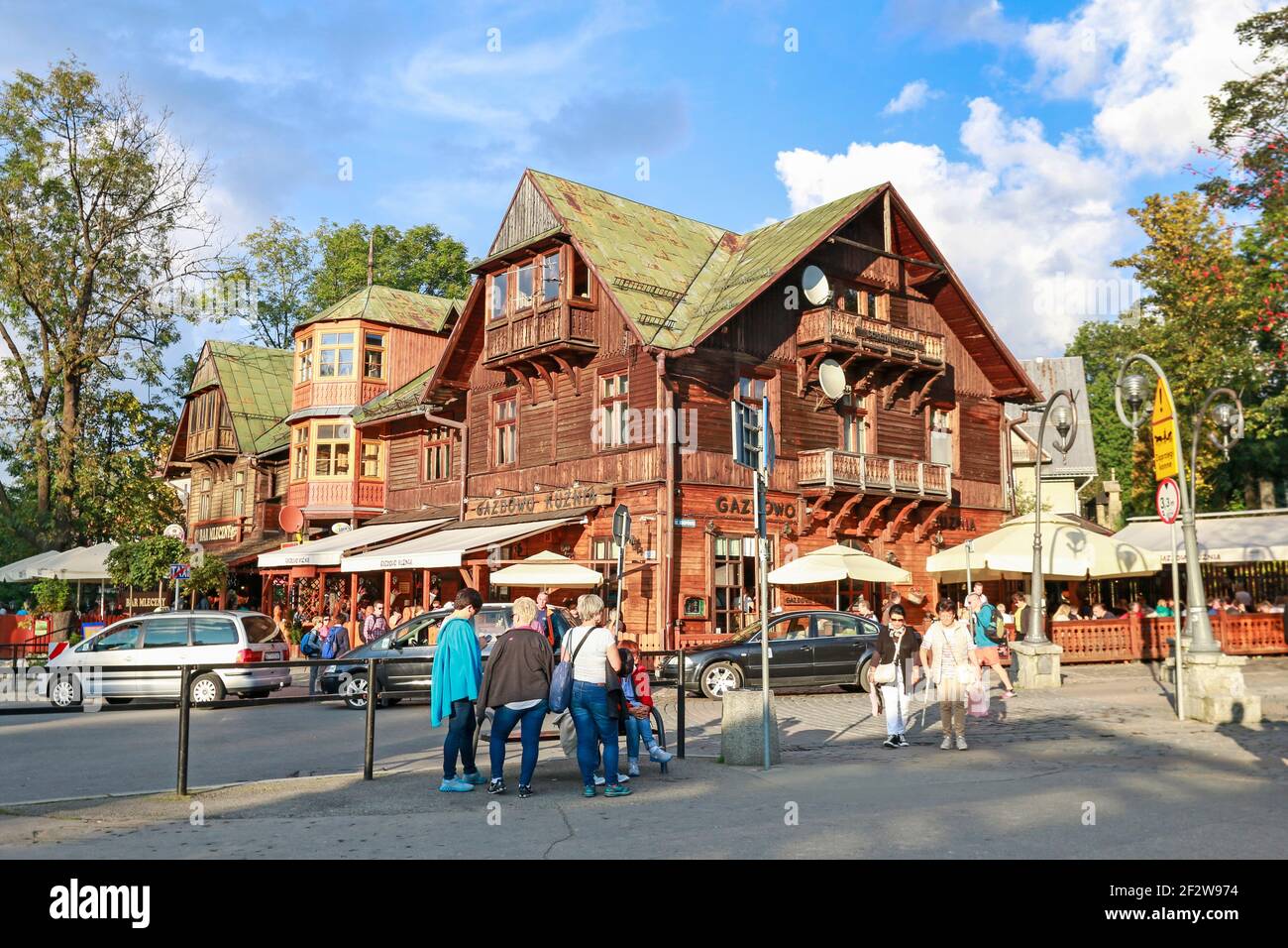 Famous krupowki street zakopane poland hi-res stock photography and ...