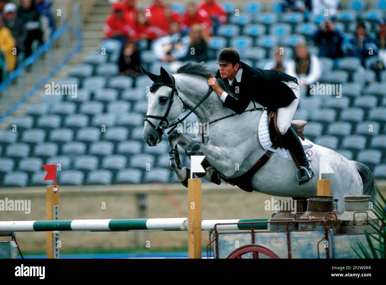 Olympic Games, Sydney 2000, Bruce Goodin (NZL) riding Lenaro Stock ...